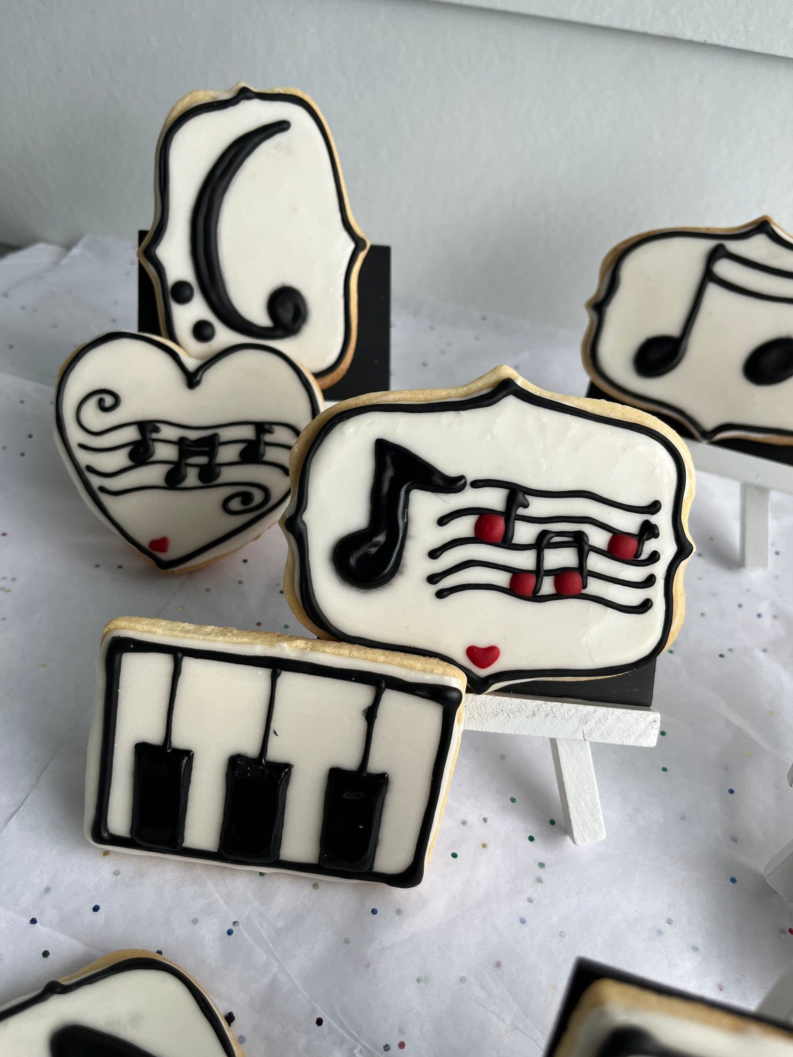 Musical Notes Sugar Cookies - Etsy