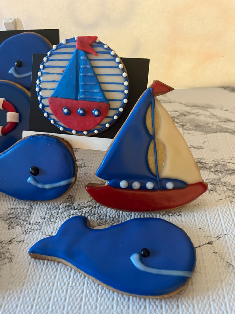 Nautical Sugar Cookies - Etsy
