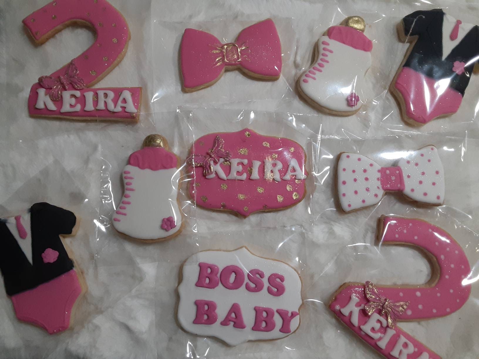 Boss Baby Girl Sugar Cookies - Etsy