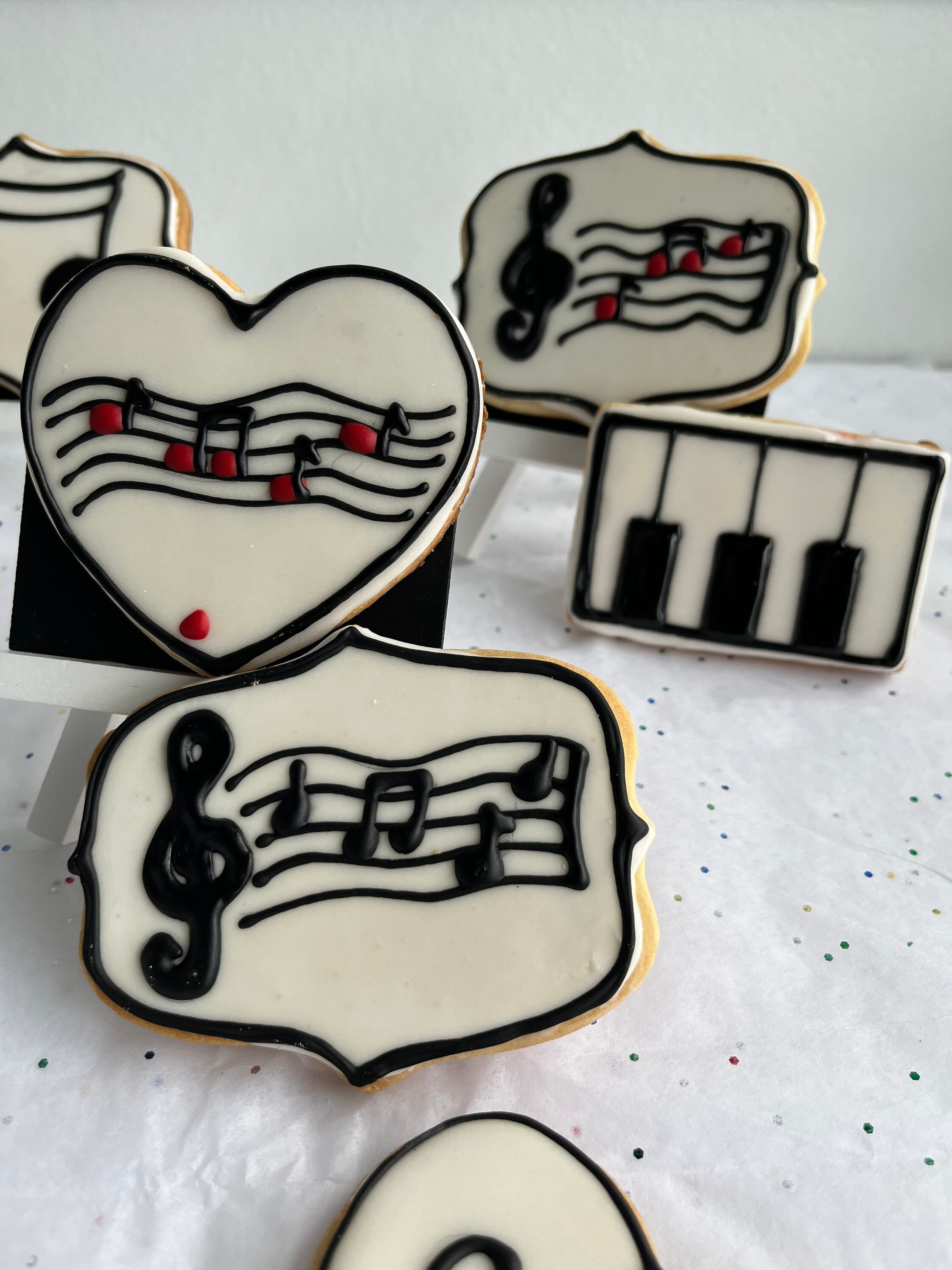 Musical Notes Sugar Cookies - Etsy