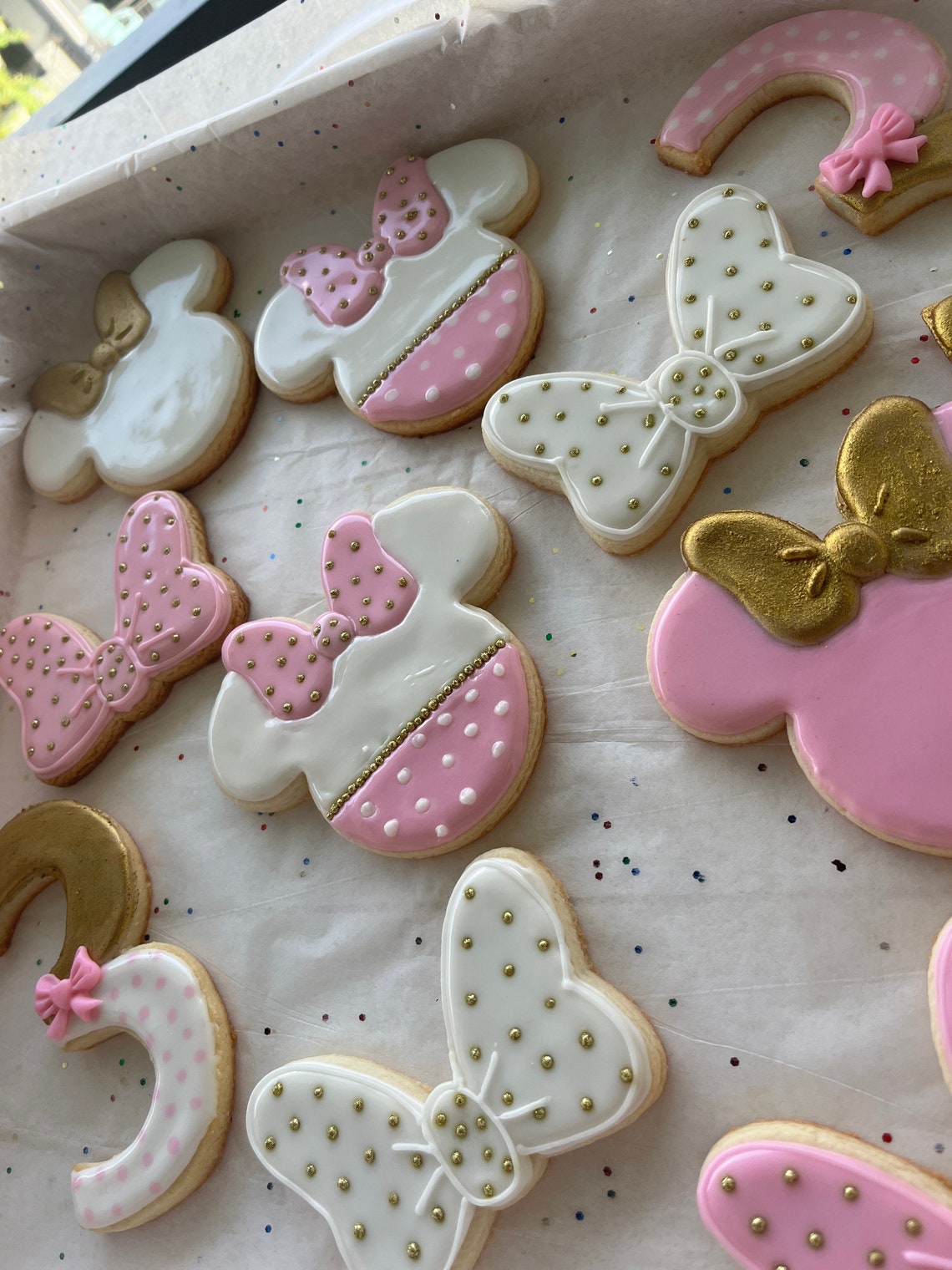 Minnie Mouse Sugar Cookies - Etsy