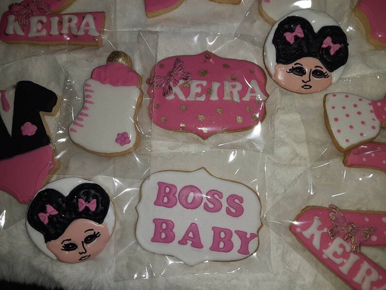 Boss Baby Girl Sugar Cookies - Etsy