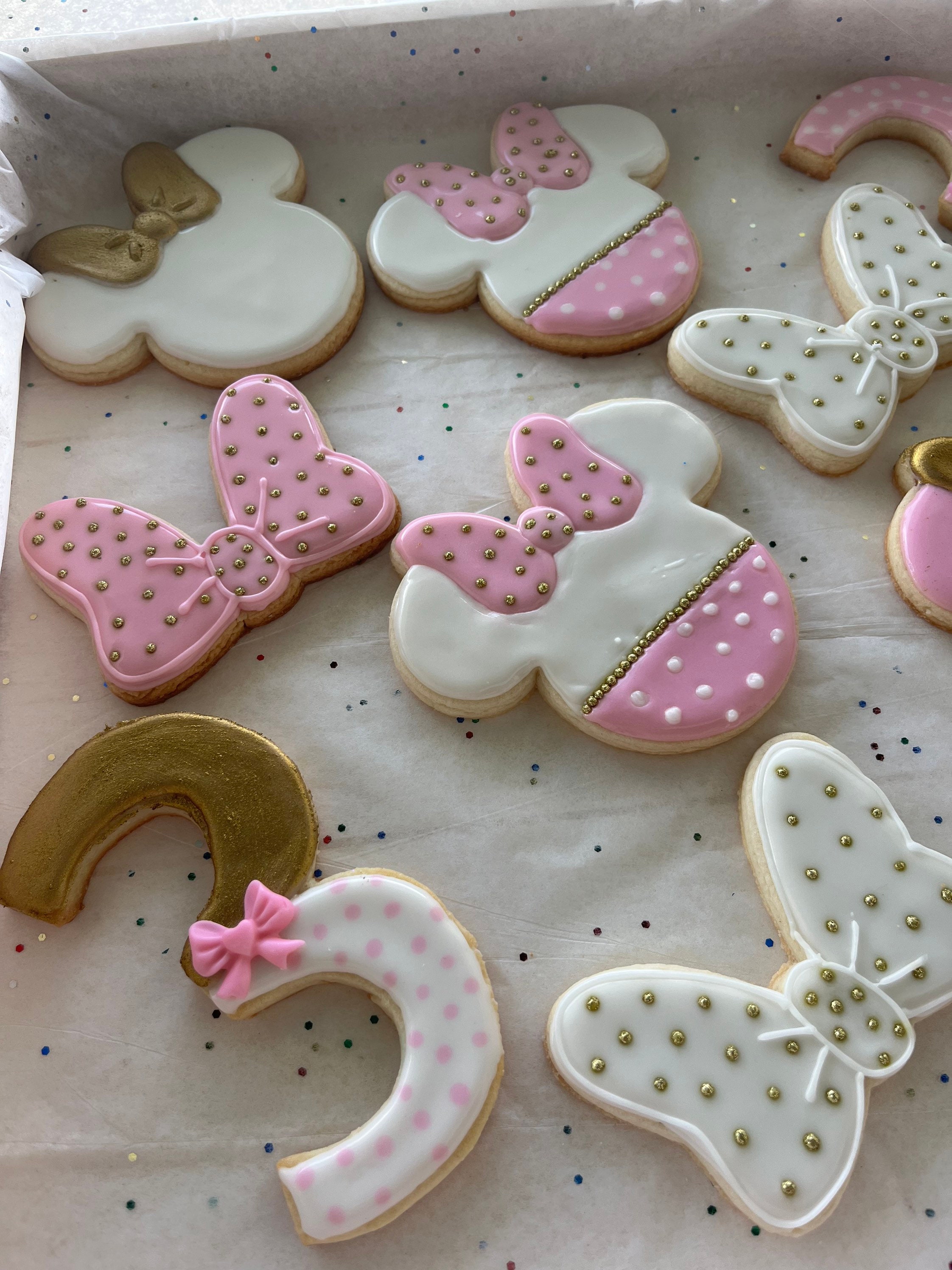 Minnie Mouse Sugar Cookies - Etsy