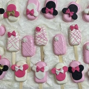 Minnie Mouse Cakesicles - Etsy
