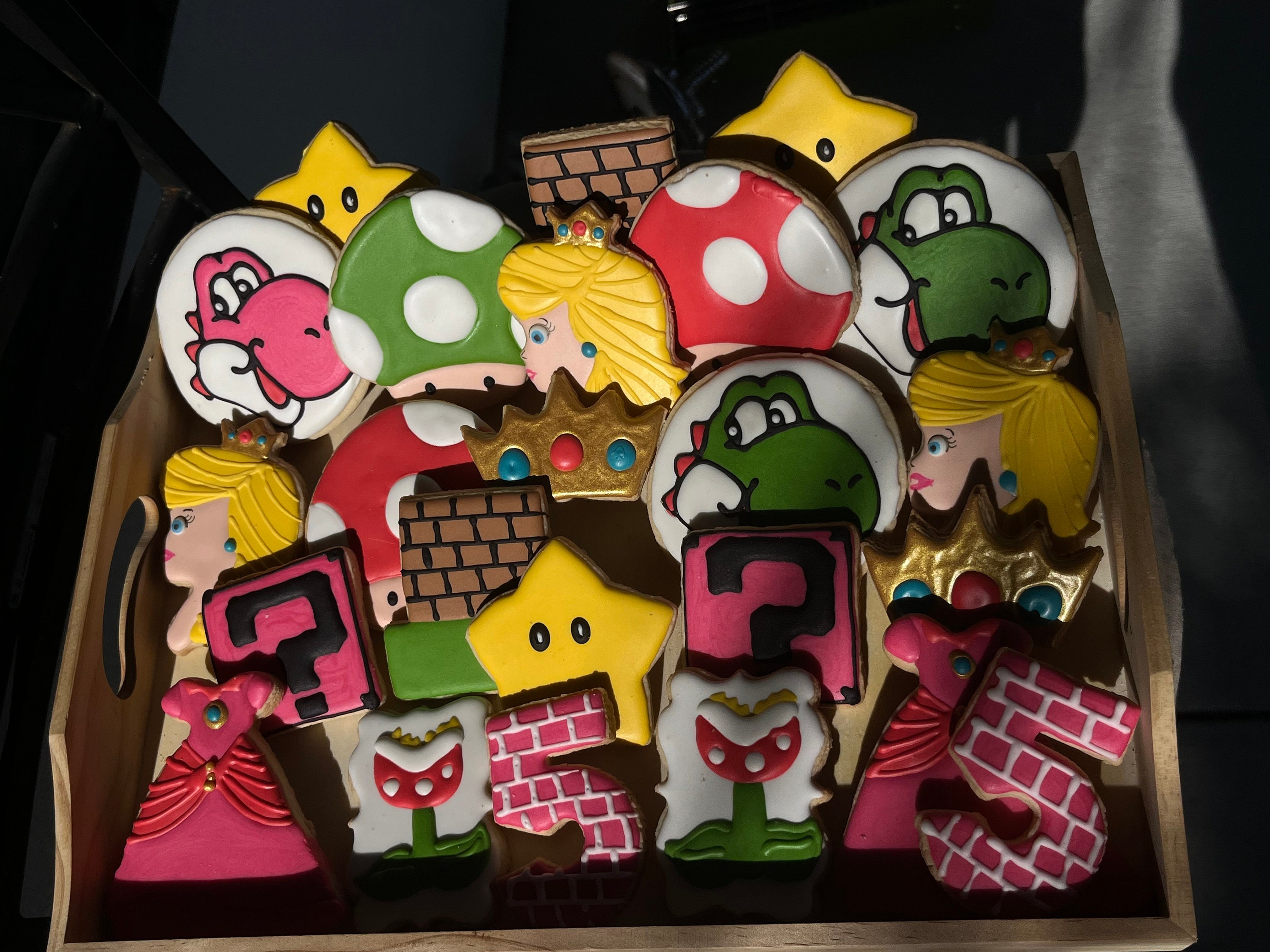 Princess Peach Sugar Cookies - Etsy