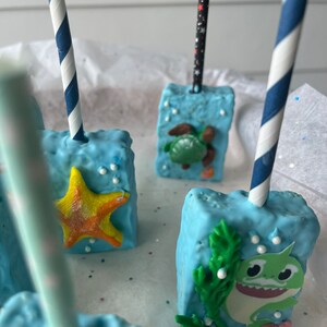 Baby Shark Rice Crispy - Etsy