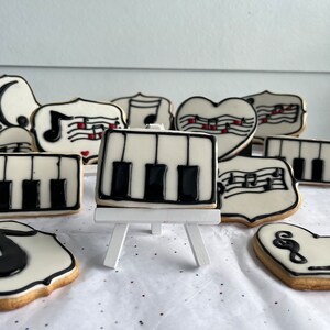 Musical Notes Sugar Cookies - Etsy