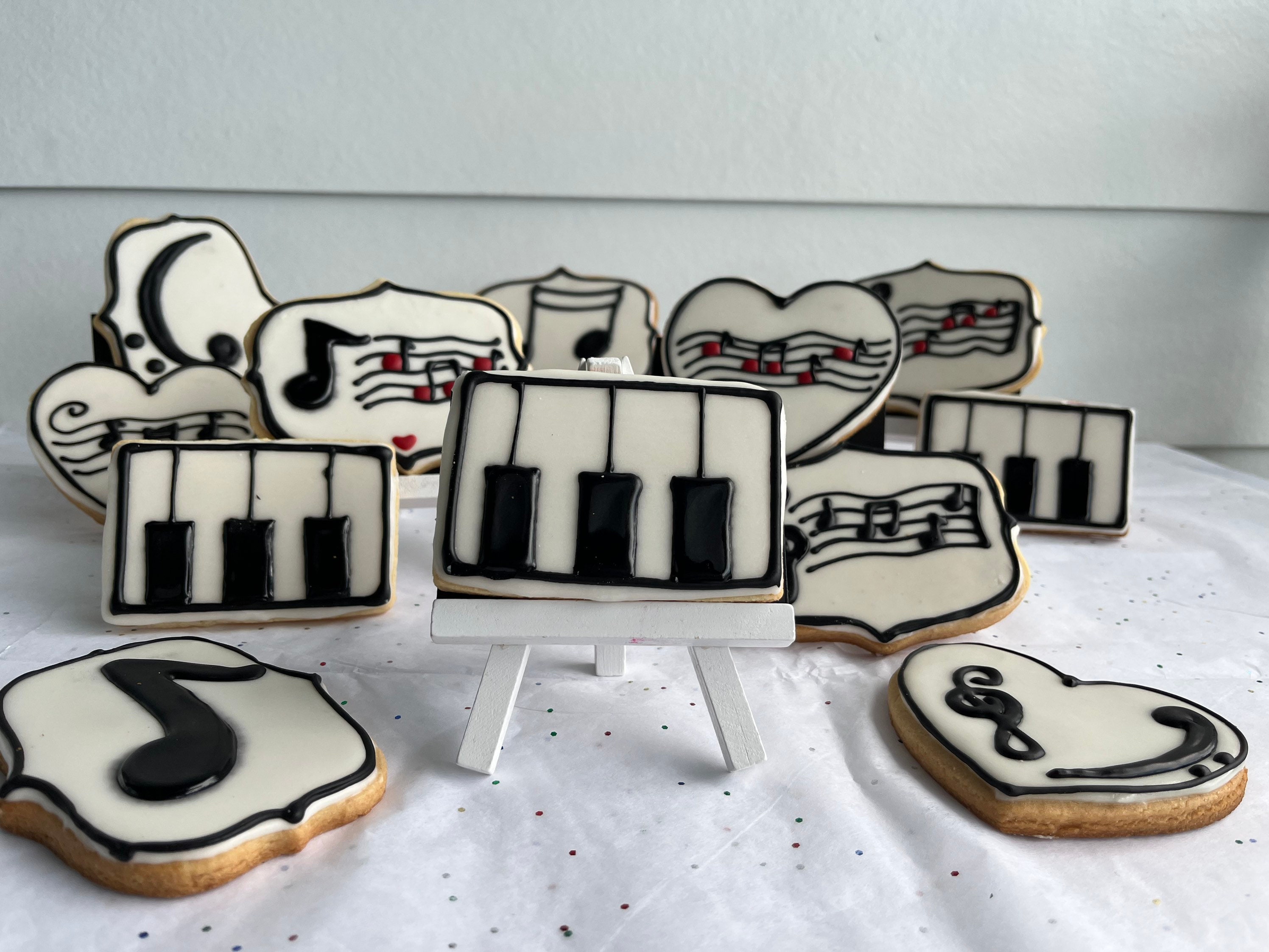 Musical Notes Sugar Cookies - Etsy