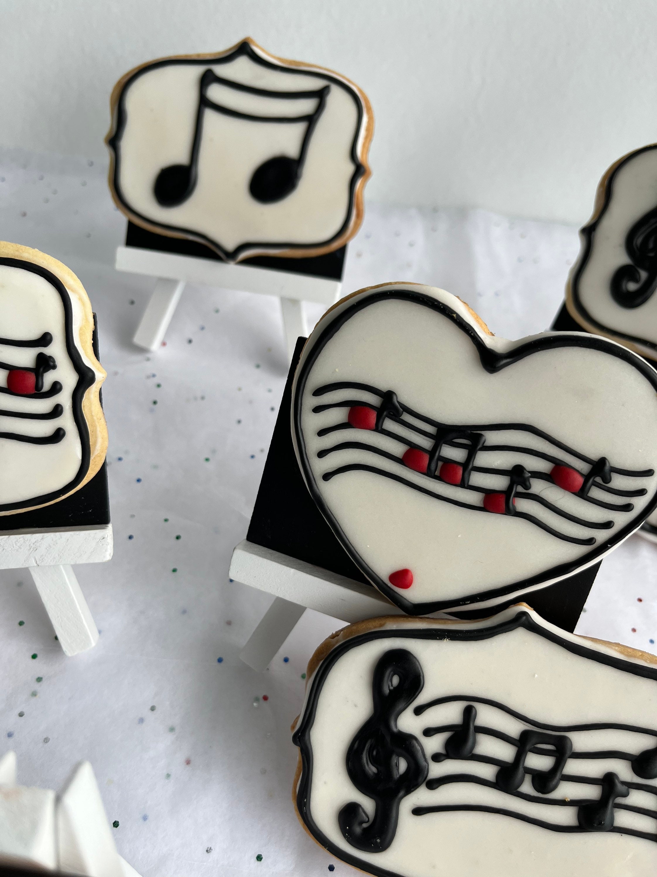 Musical Notes Sugar Cookies - Etsy
