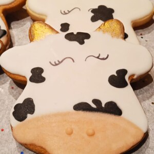 Cow Sugar Cookies - Etsy