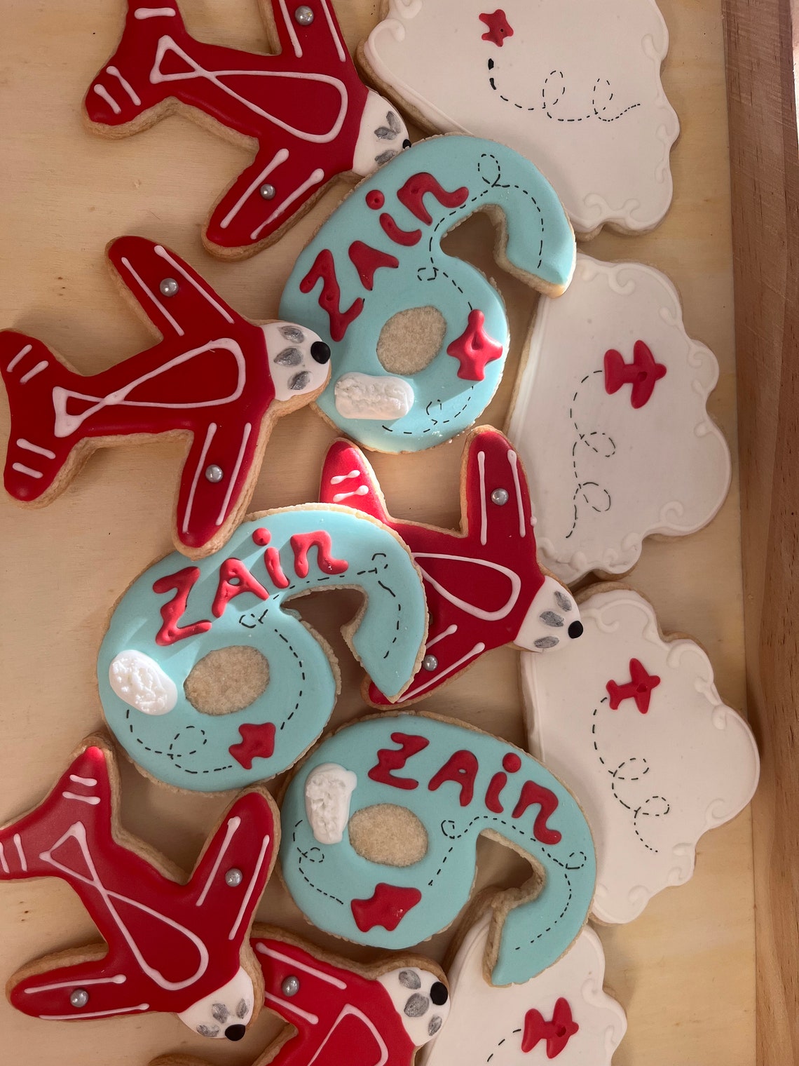 Airplane Sugar Cookies - Etsy