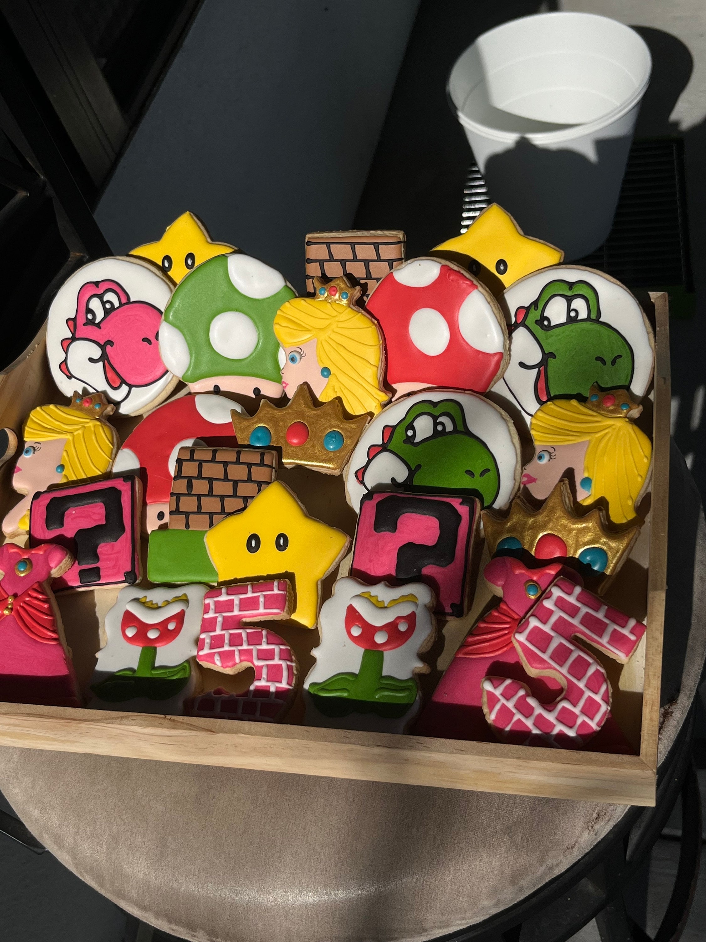 Princess Peach Sugar Cookies - Etsy