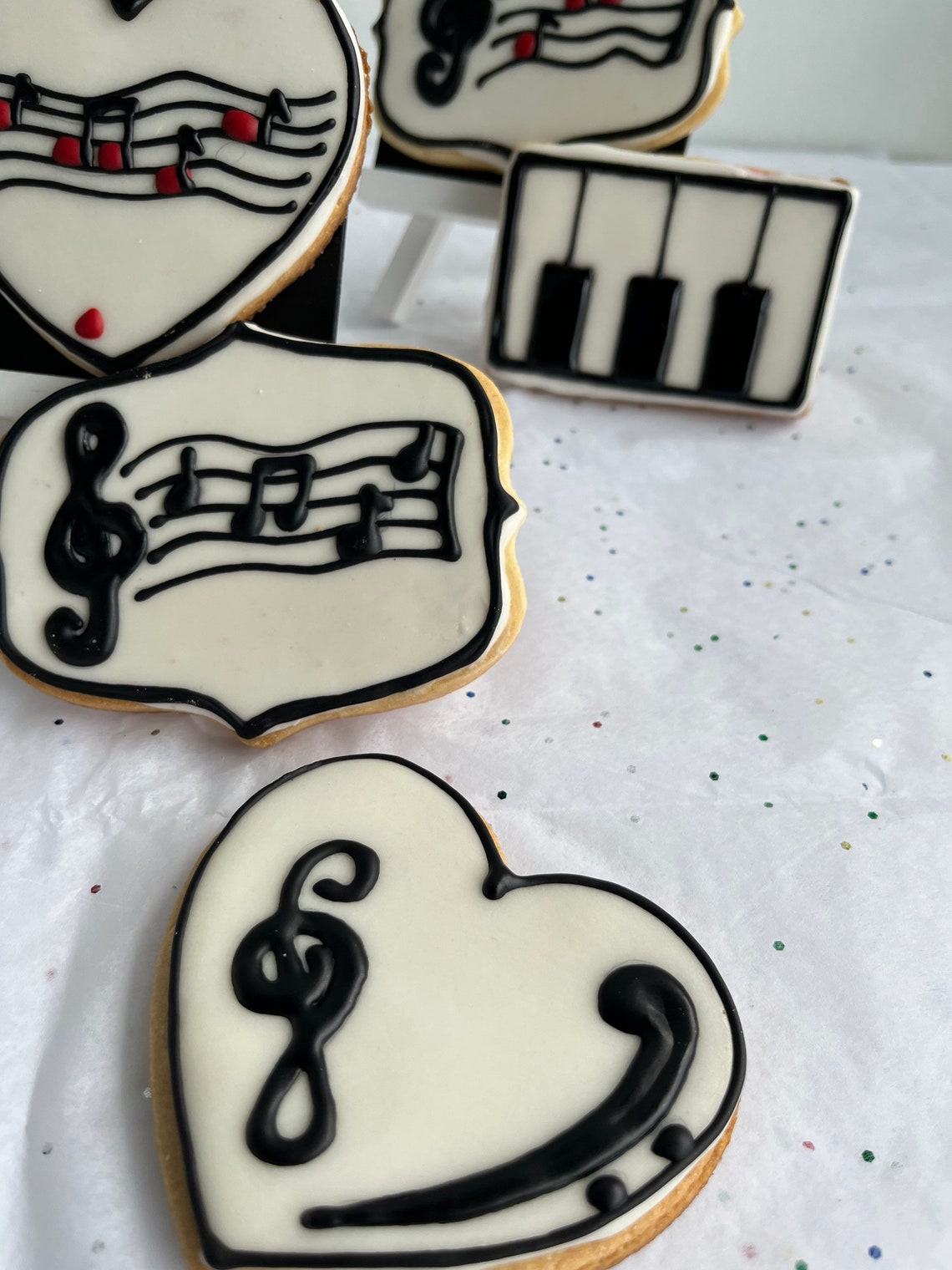 Musical Notes Sugar Cookies - Etsy