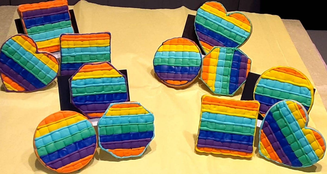 Pop It Sugar Cookies - Etsy