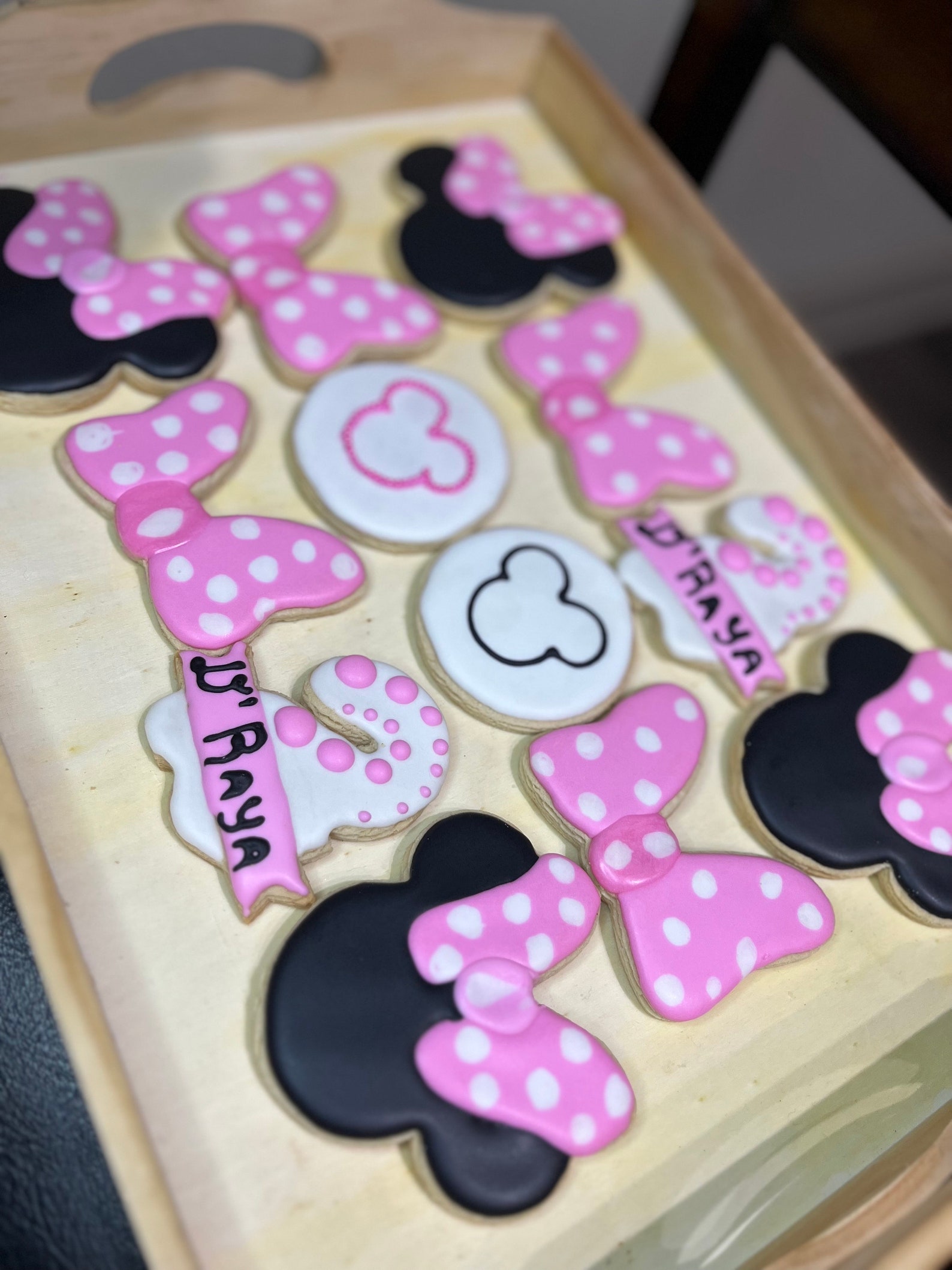 Minnie Pink White Sugar Cookies - Etsy