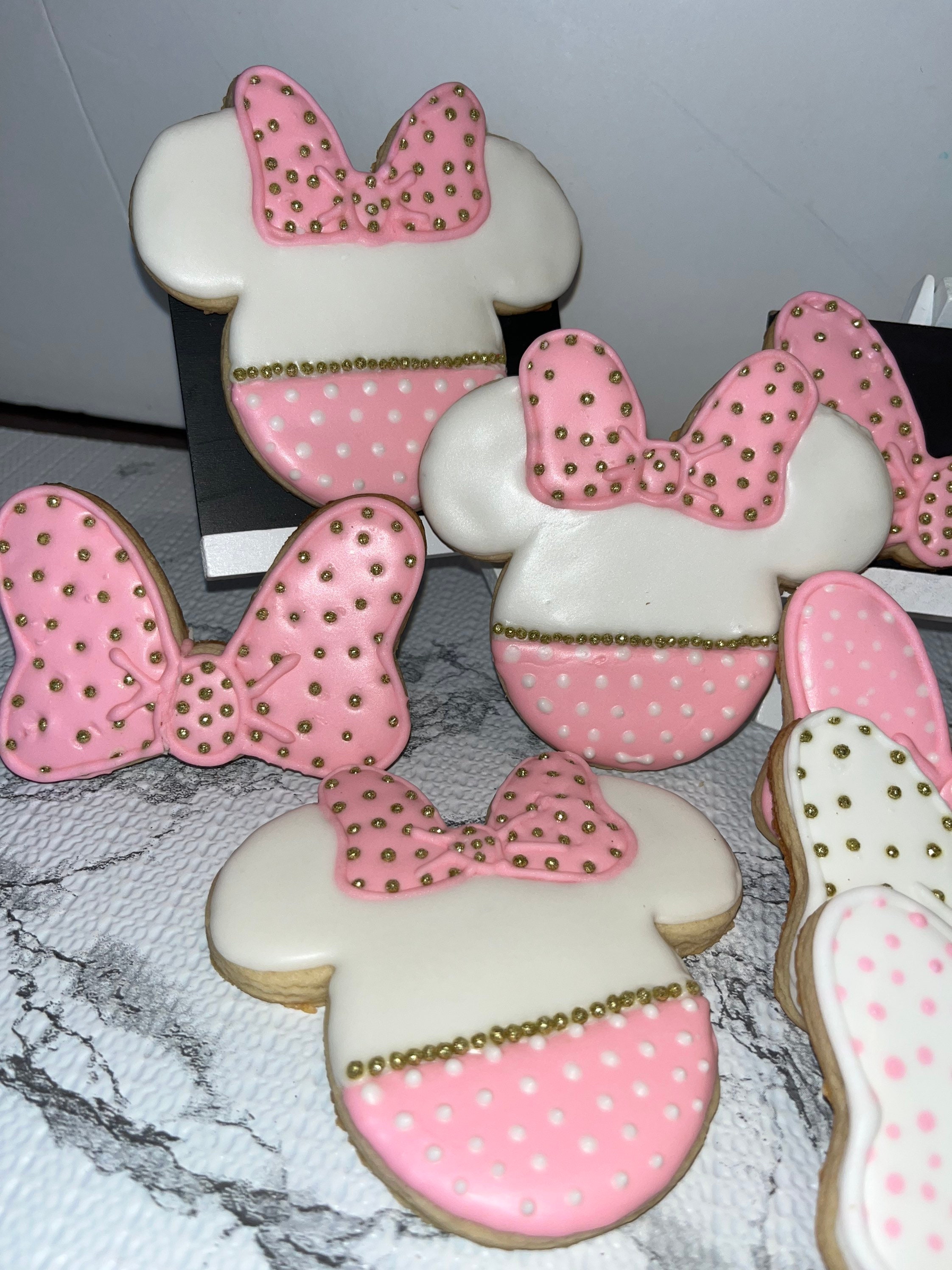 Minnie Mouse Sugar Cookies - Etsy