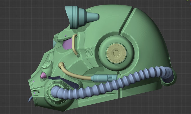 Helmet T60 T-60 Fallout- 3D Prop File - Etsy