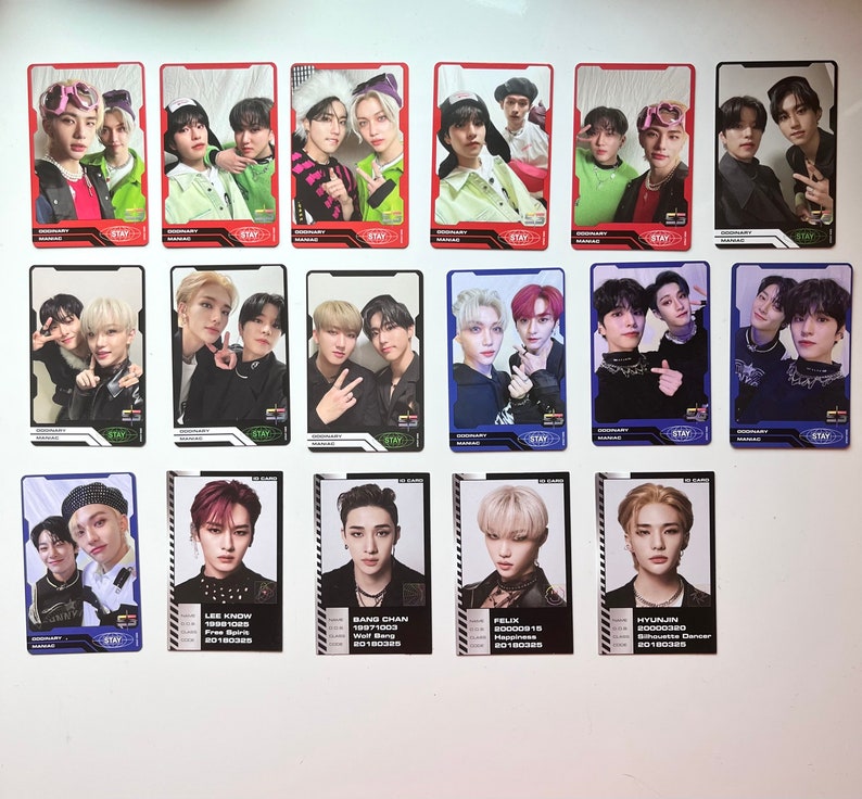OFFICIAL Stray Kids Oddinary Album Photocards - Etsy Canada