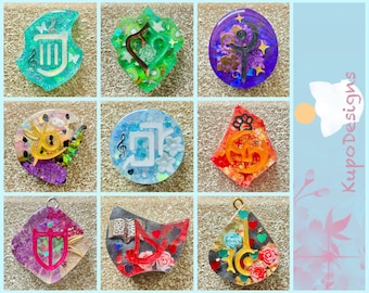 Old Sharlayan Shaker Charm FFXIV Job Stone / Soul Crystal - Etsy