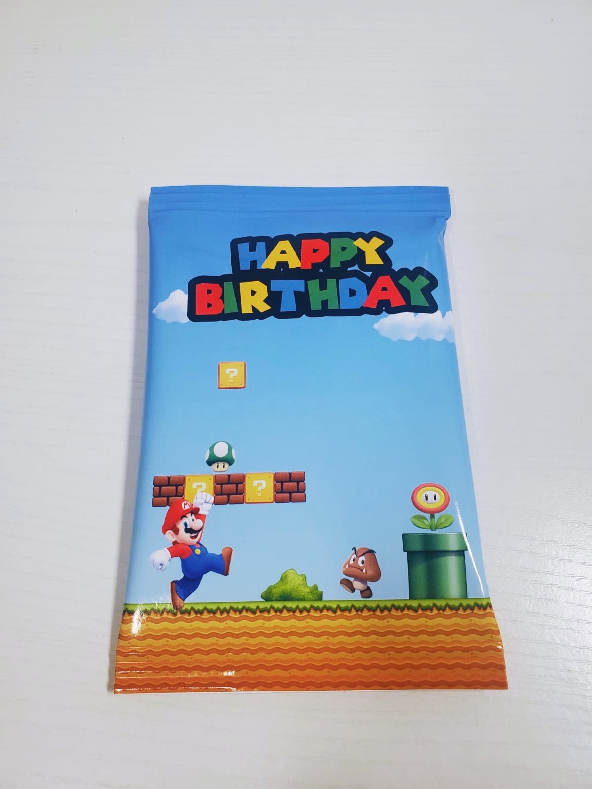 Super Mario Bros Chip Bags Mario Bros Party Bags Mario Bros - Etsy ...