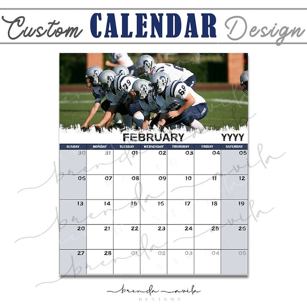 Family Sports Calendar - Etsy