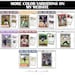 All Star Baseball Trading Card Template Sports Star Player High Quality ...
