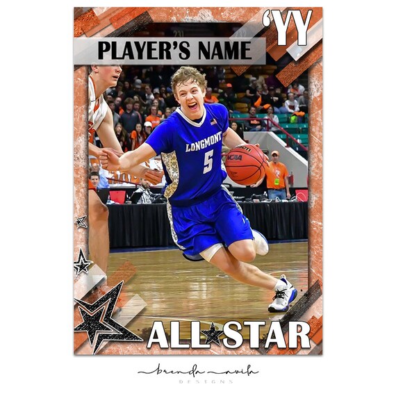 All Star Trading Card Design Custom Trading Cards | Photo Booth