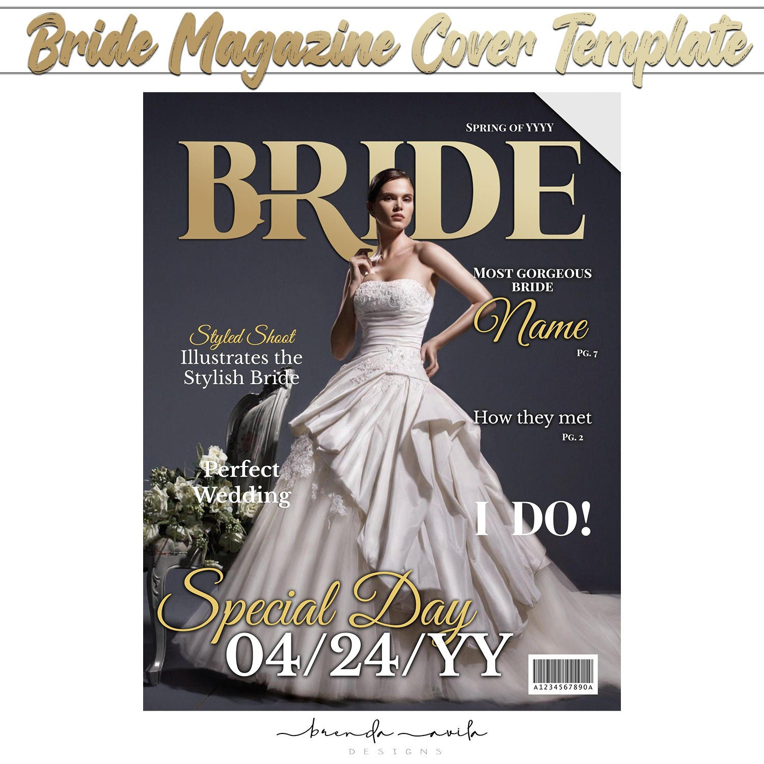Wedding magazine cover 60 photos - Vianawedding.com