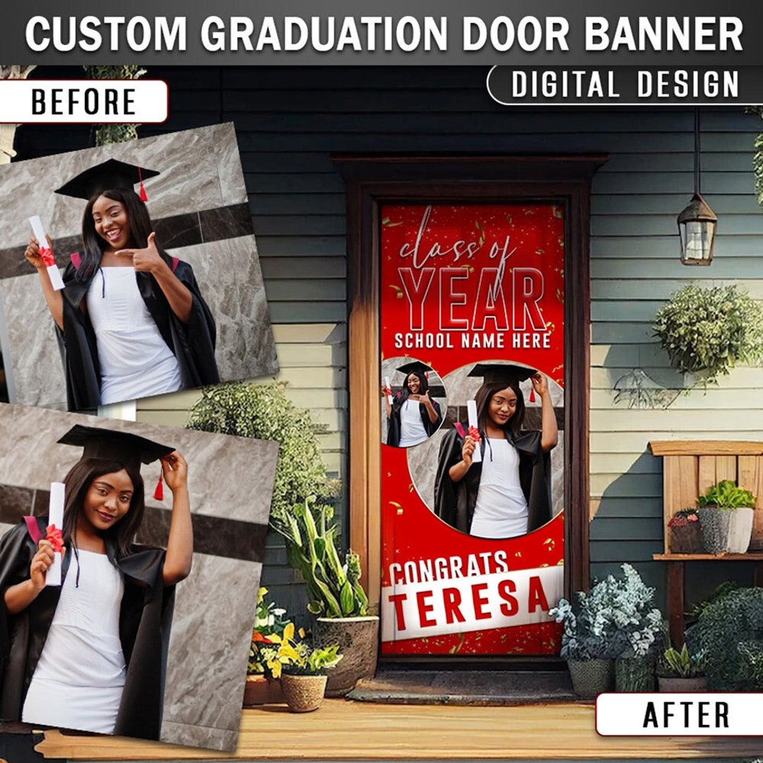 Custom Door Banner: Graduation - Etsy