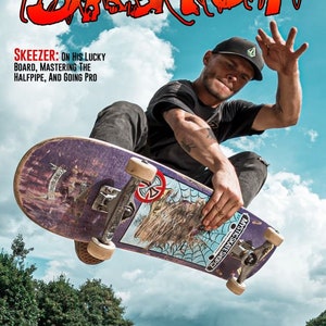 Skater- Magazine Cover Template- Custom- High Quality- Google Slides - Etsy