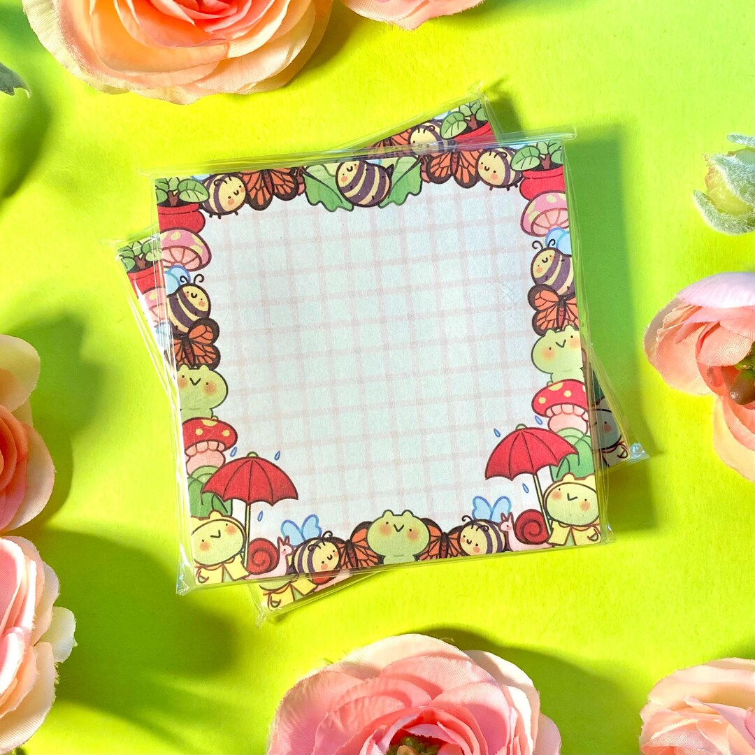 Cottagecore! Sticky Notes | Cute Stationery - Etsy