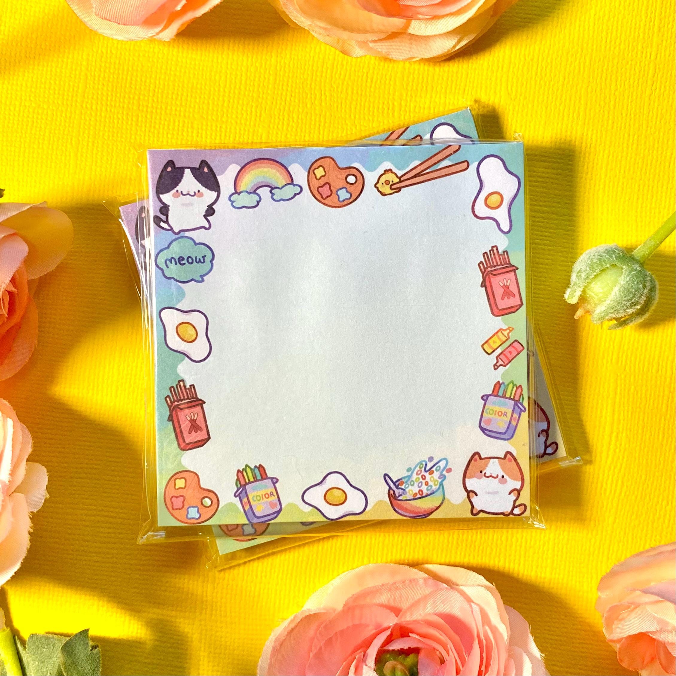 Kawaiicore! Sticky Notes | Cute Stationery - Etsy