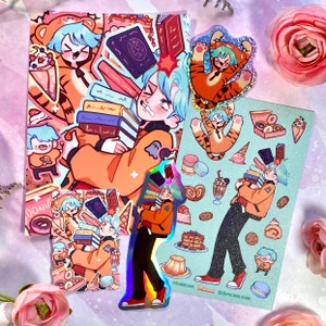 Candycore ! Sweet Candy Boy Sticker Sheet! | Vinyl Stickers | Kawaii ...