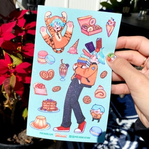Candycore ! Sweet Candy Boy Sticker Sheet! | Vinyl Stickers | Kawaii ...