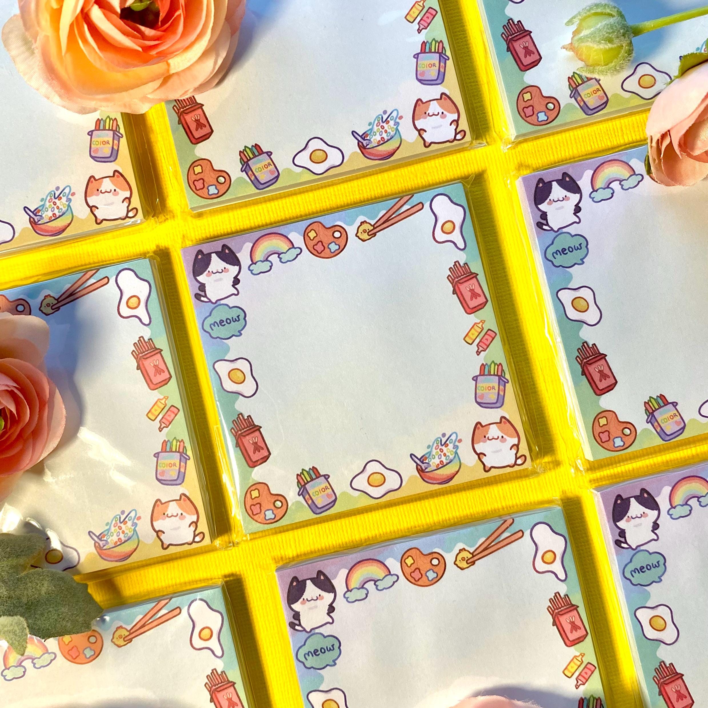 Kawaiicore! Sticky Notes | Cute Stationery - Etsy