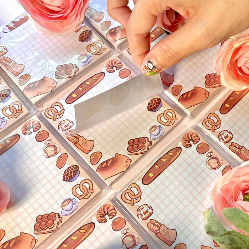 Bakerycore ! Sticky Notes | Cute Stationery - Etsy