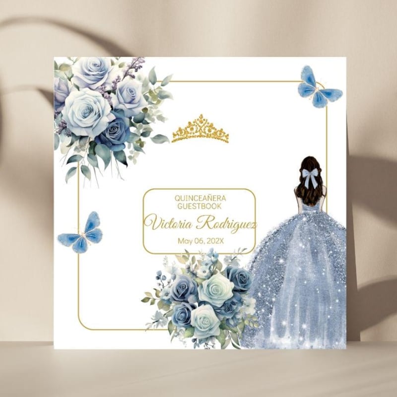 Xv Guest Book - Etsy
