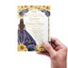 Rustic Quinceañera Invitation DIY Editable Template Sunflower, Blue ...