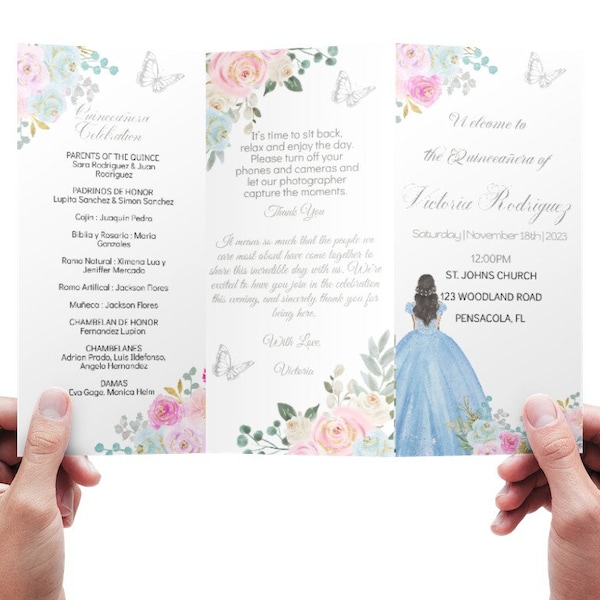 Sweet Sixteen Program - Etsy