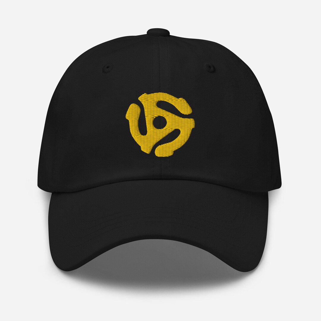 Embroidered 45 Record Insert Retro Dad Hat - Etsy