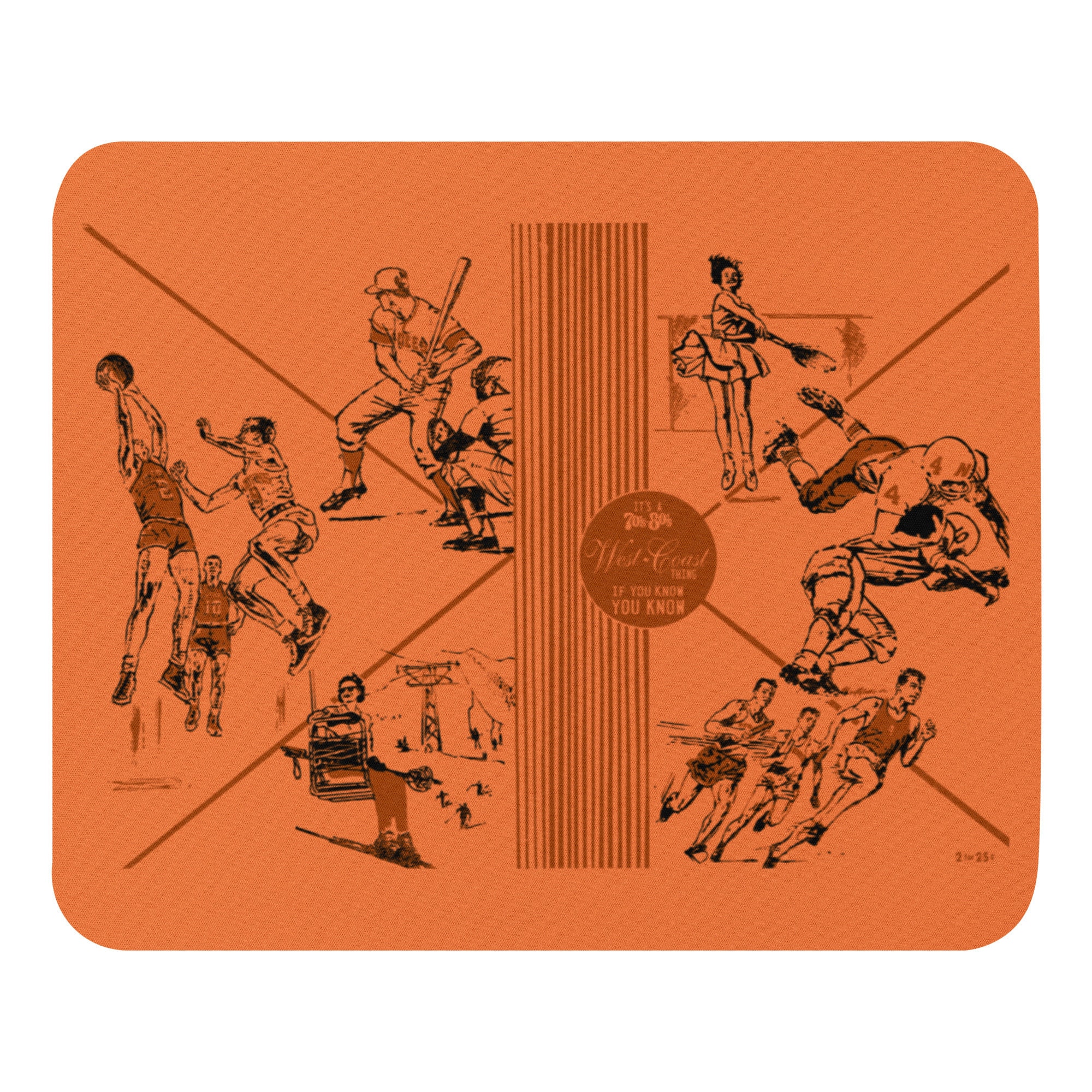 70's-80's Old School Mouse Pad - Etsy