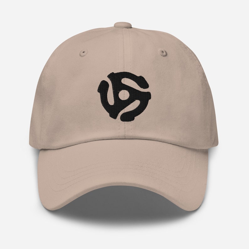 Embroidered 45 Record Insert Retro Dad Hat - Etsy