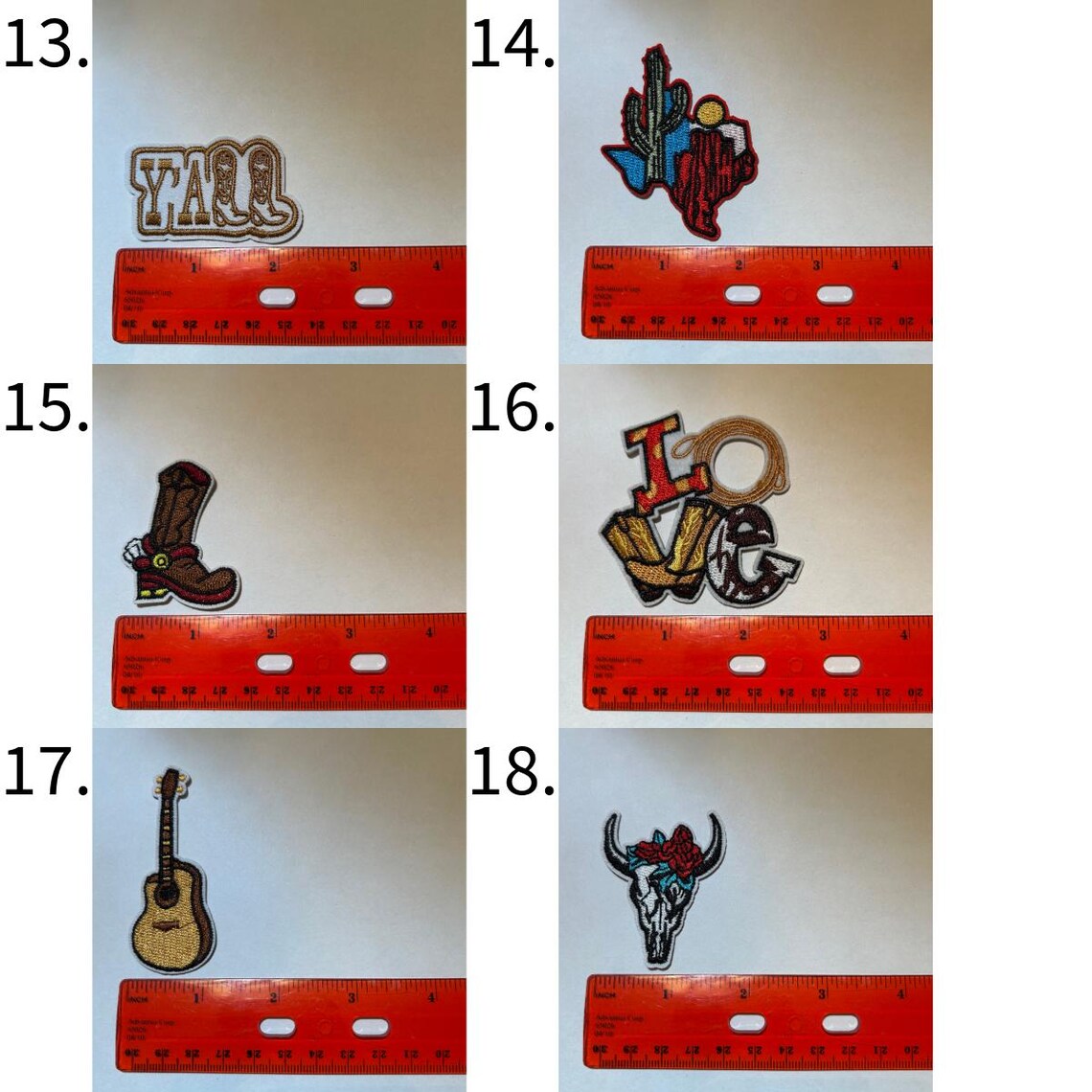 Western Cowboy Iron on Patches, Wild West, Cowgirl, Country Music ...