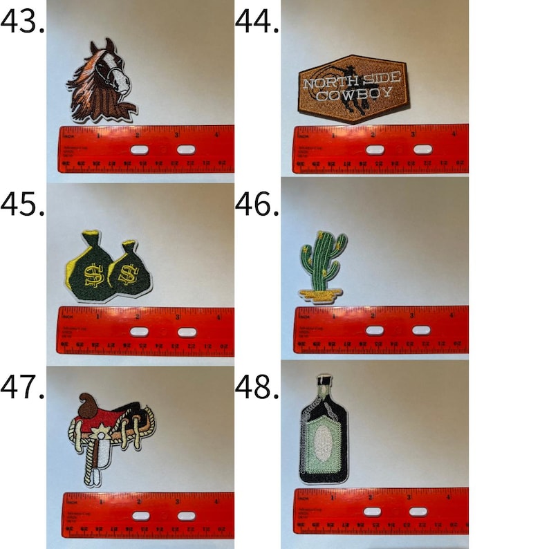Western Cowboy Iron on Patches, Wild West, Cowgirl, Country Music ...