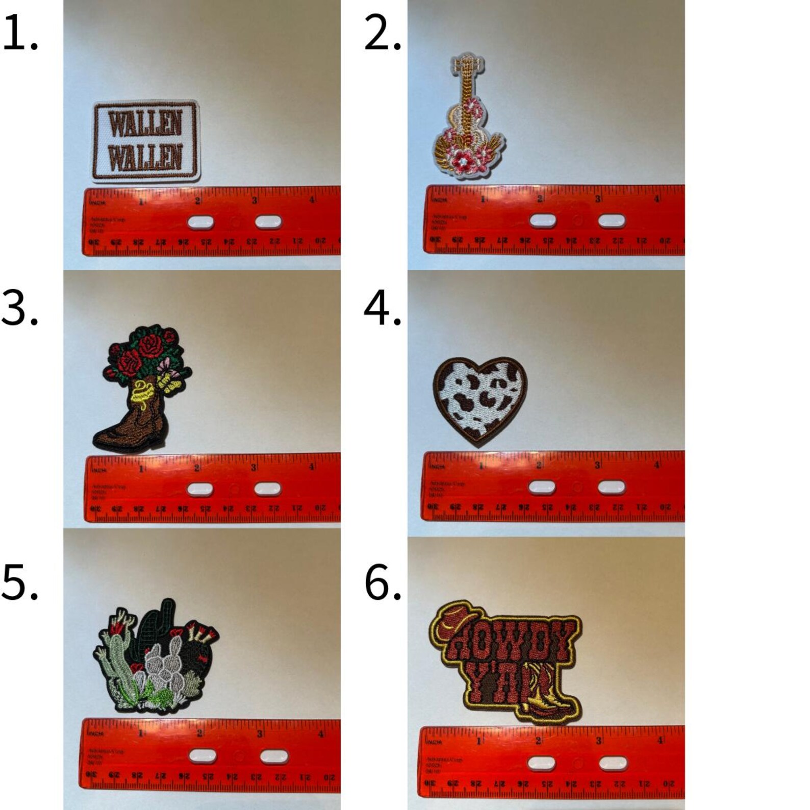 Western Cowboy Iron on Patches, Wild West, Cowgirl, Country Music ...