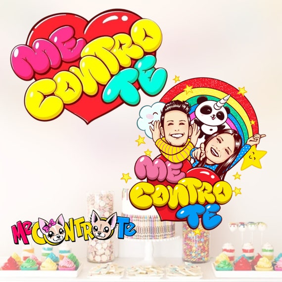 Me contro Te disegno logo stampabile logo sfondo trasparente - Etsy Italia