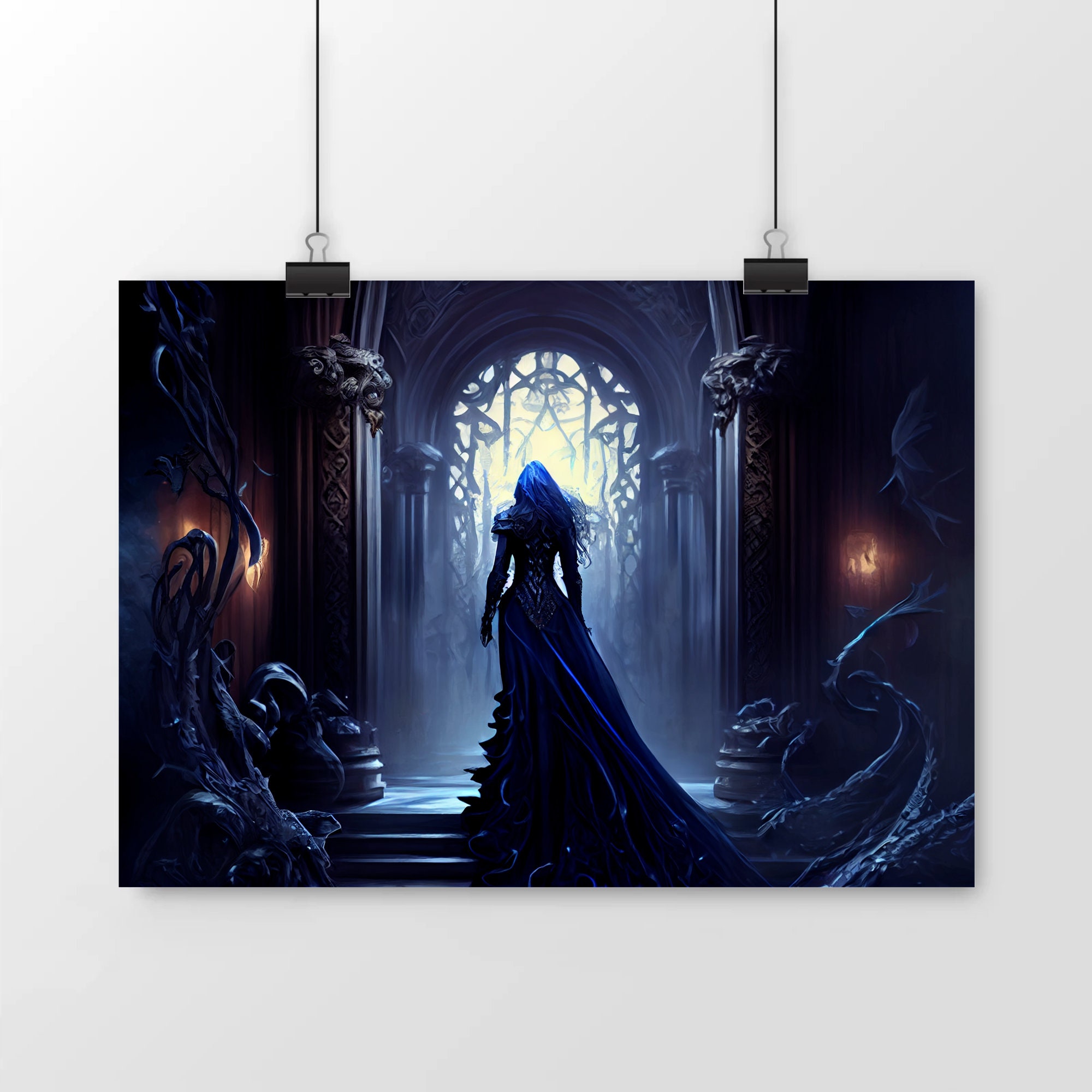 Fantasy Fan Art Dark Fantasy Poster Poster Scene 22 - Etsy