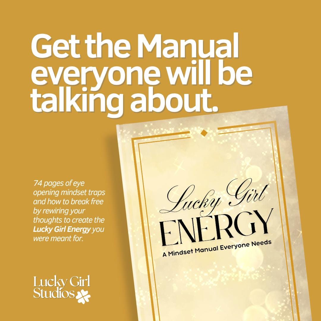 Lucky Girl Energy - Mindset Guide for Positive Thoughts, Positive ...