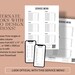 Service Menu Price List Bundle - Canva Template Download - Etsy