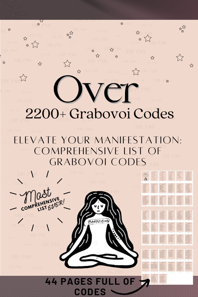 Over 2200 Grabovoi Codes for Manifesting Your Desires - Largest ...